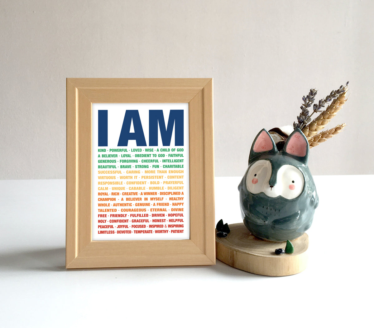 I Am Poster Digital Download – KangaToys